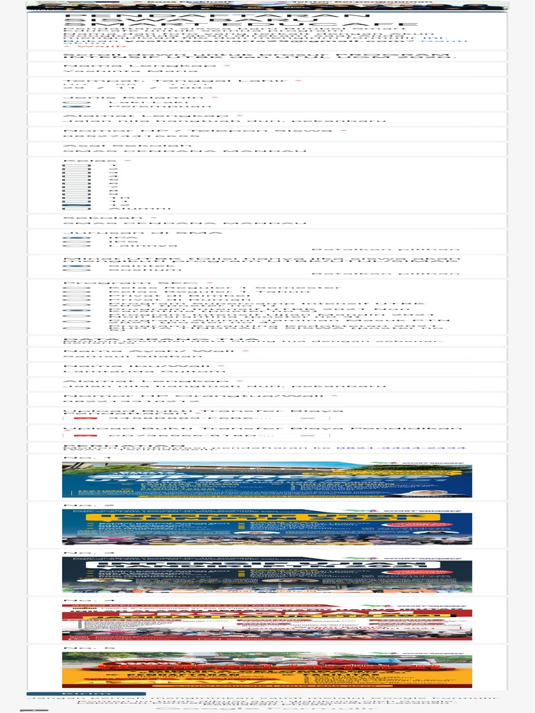 Pendaftaran Siswa Baru Smart Educafe | PDF