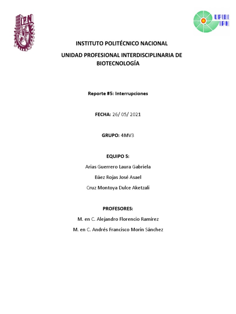 Manejo de Interrupciones en PIC | PDF | Programa de computadora | Programación
