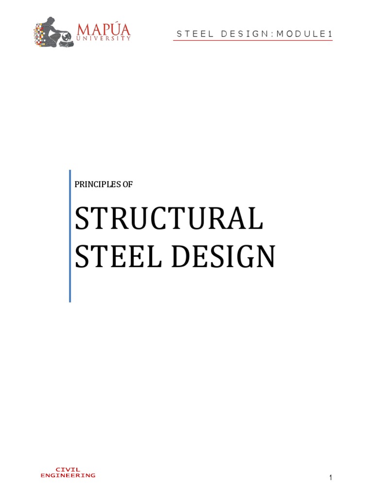 Steel Design Module 1 Tension and Compression Members | PDF | Strength ...