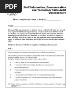 TAM MODEL (Adapted Questionnaire) | PDF | Computers