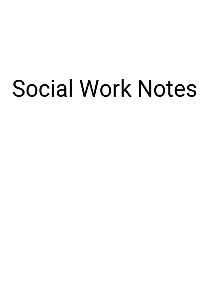 Social Work Notes | PDF | Pakistan | Ramadan