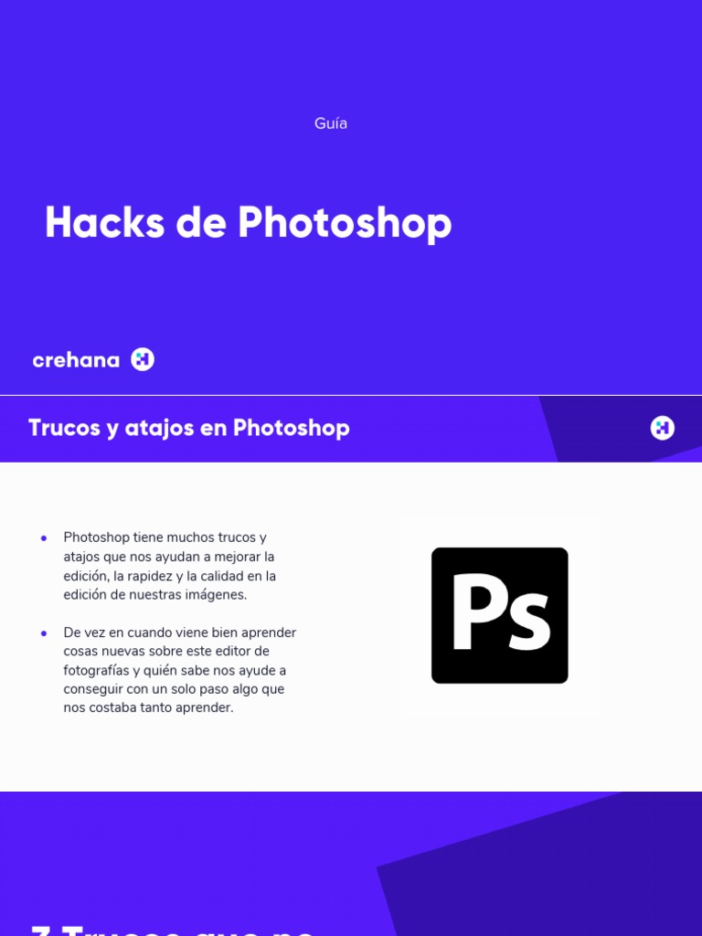 Hacks de Photoshop | PDF | Adobe Photoshop | Color