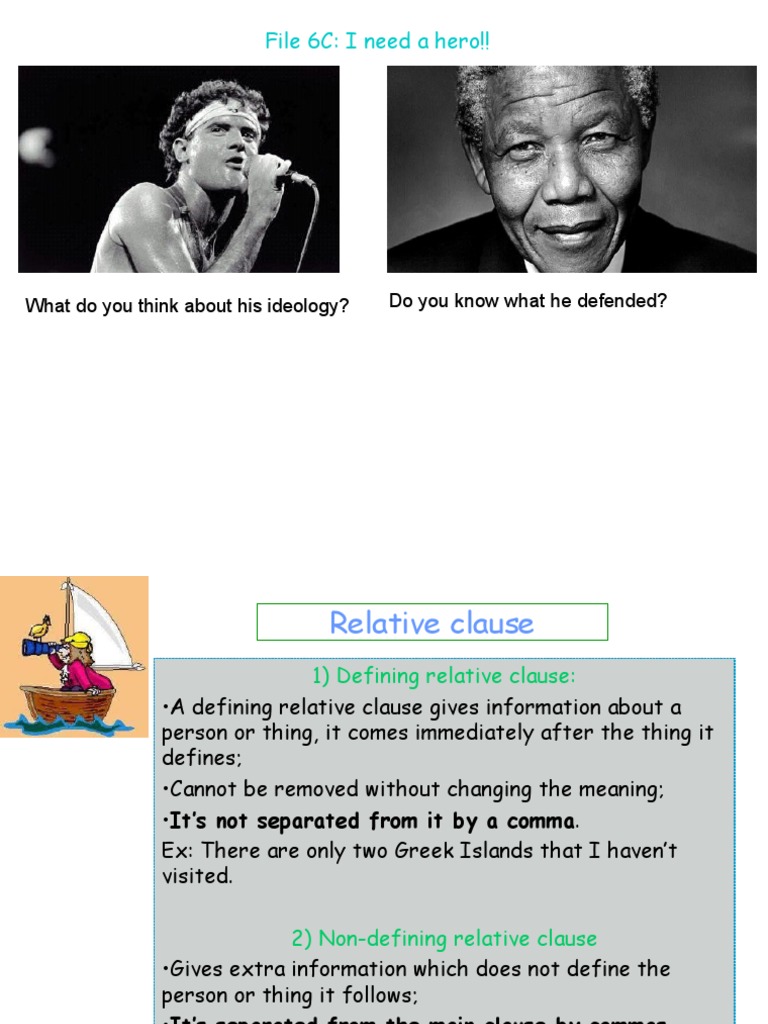 Relative Clause and Vocabulary | PDF | Language Mechanics | Linguistics