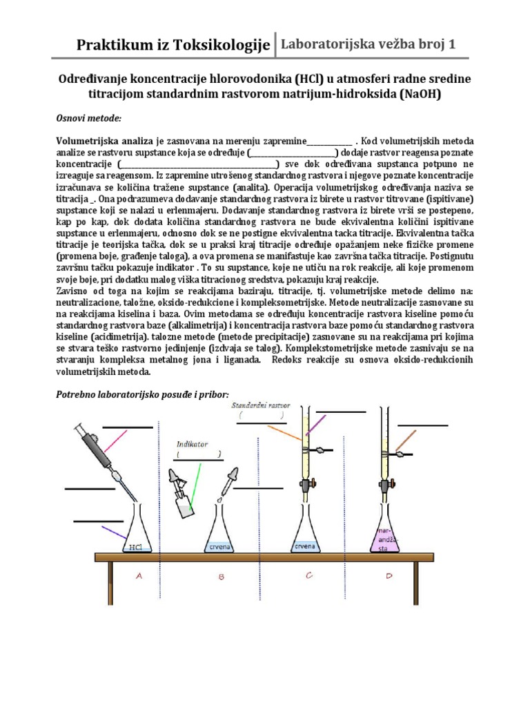 Hlorovodonicna Kiselina | PDF