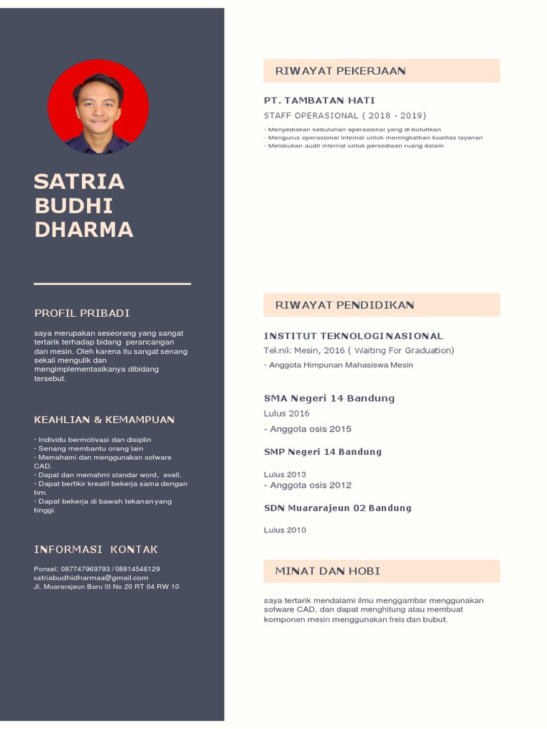 Contoh CV | PDF