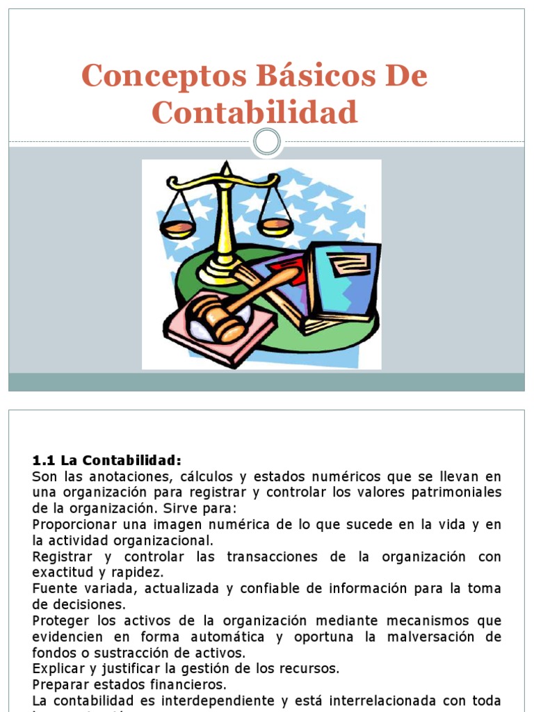 Conceptos Básicos de Contabilidad | PDF | Contabilidad | Business