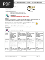 Performance Task in Introduction To World Religion and Belief System | PDF