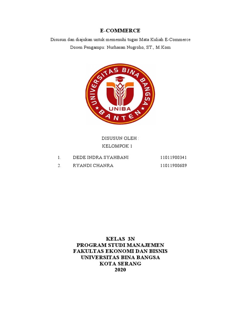 Makalah E-Commerce | PDF
