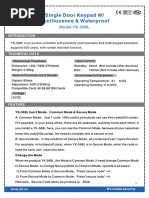 IEI 212 Keypad Programming | PDF | Relay | Power Supply