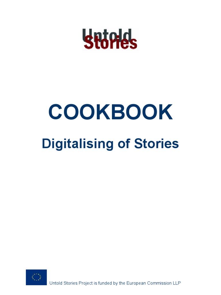 Cookbook: Digitalising of Stories | PDF | Narrative | Storytelling