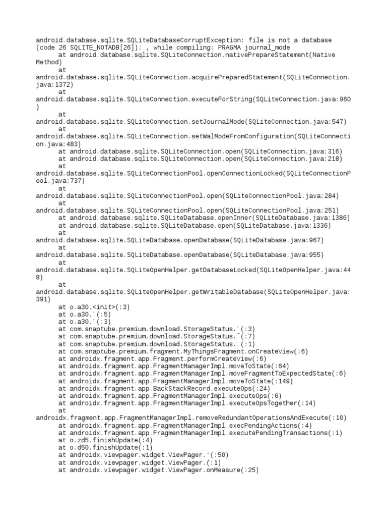 Last Crash Log Pdf Java Platform Java Programming Language