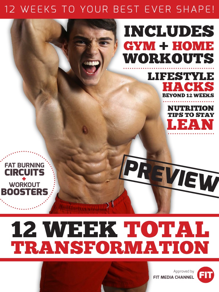 12 Week Transformation Plan PREVIEW | PDF | Strength Training ...
