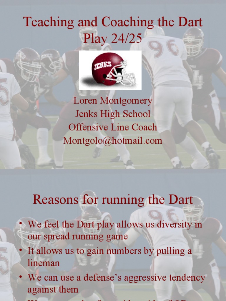 Dart Play Strategy for Offensive Line | PDF | Gridiron Football ...