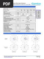 AHP4518R4v06: Antenna Specifications | PDF | Decibel | Electrical ...