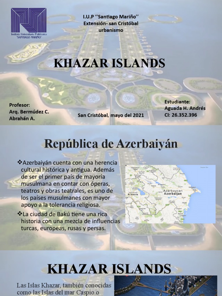 Khazar Islands | PDF | Science | Geografía