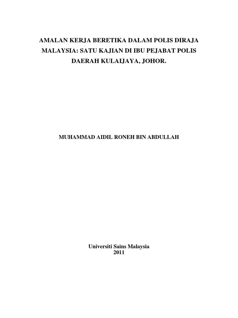 Muhammad Aidil Roneh Abdullah | PDF