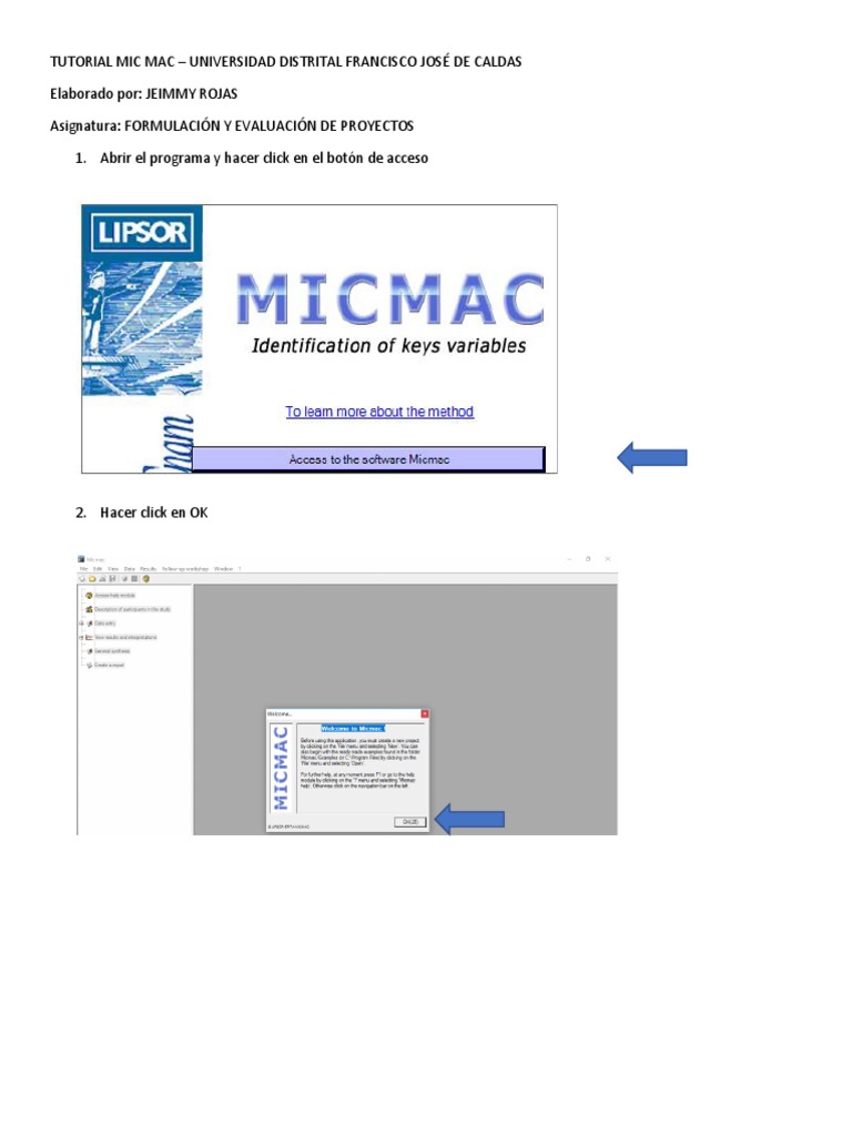 Tutorial Mic Mac | PDF