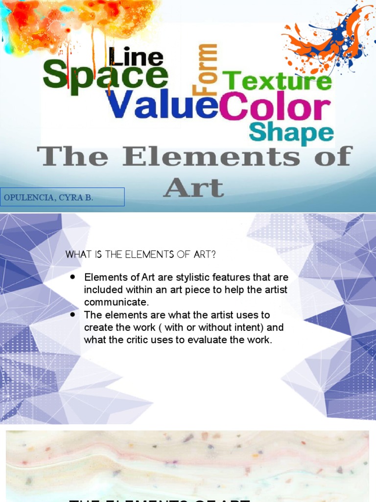 Report in Art Appreciation | PDF | Composition (Visual Arts) | Sound