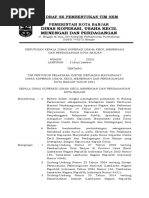 Contoh Format Risalah - Notulen Rapat KM 41-2021 Sampel | PDF