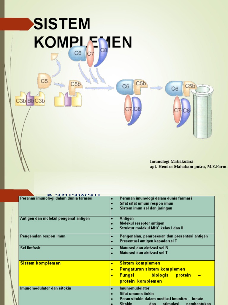 Sistem Komplemen | PDF