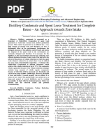 Spent Wash Treatment Methods Overview | PDF | Anaerobic Digestion ...