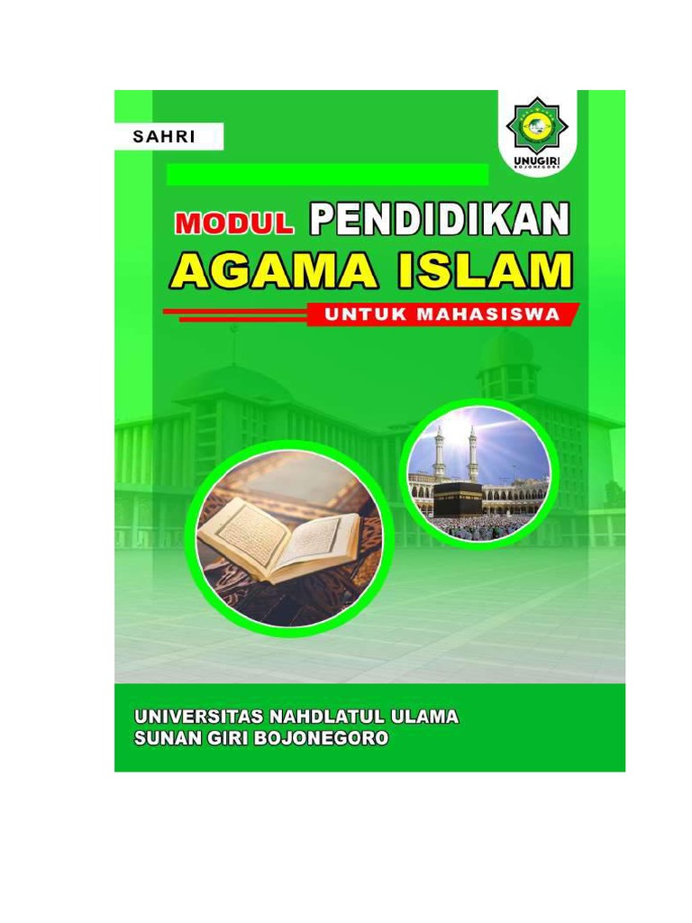 Modul Pendidikan Agama Islam Untuk Mahasiswa - Compressed | PDF