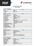 Pressure Safety Valve (PSV) Datasheet | PDF | Pressure | Power Supply