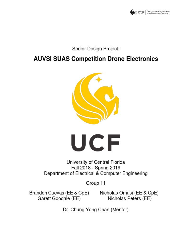 AUVSI SUAS Competition Drone Electronics | PDF | Unmanned Aerial ...