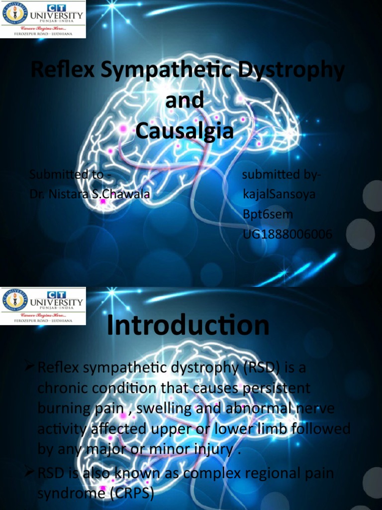 Reflex Sympathetic Dystrophy and | PDF | Physiology | Medicine