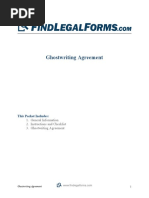 Ghostwriter NDA and Contract Agreement | PDF | Non Disclosure Agreement ...