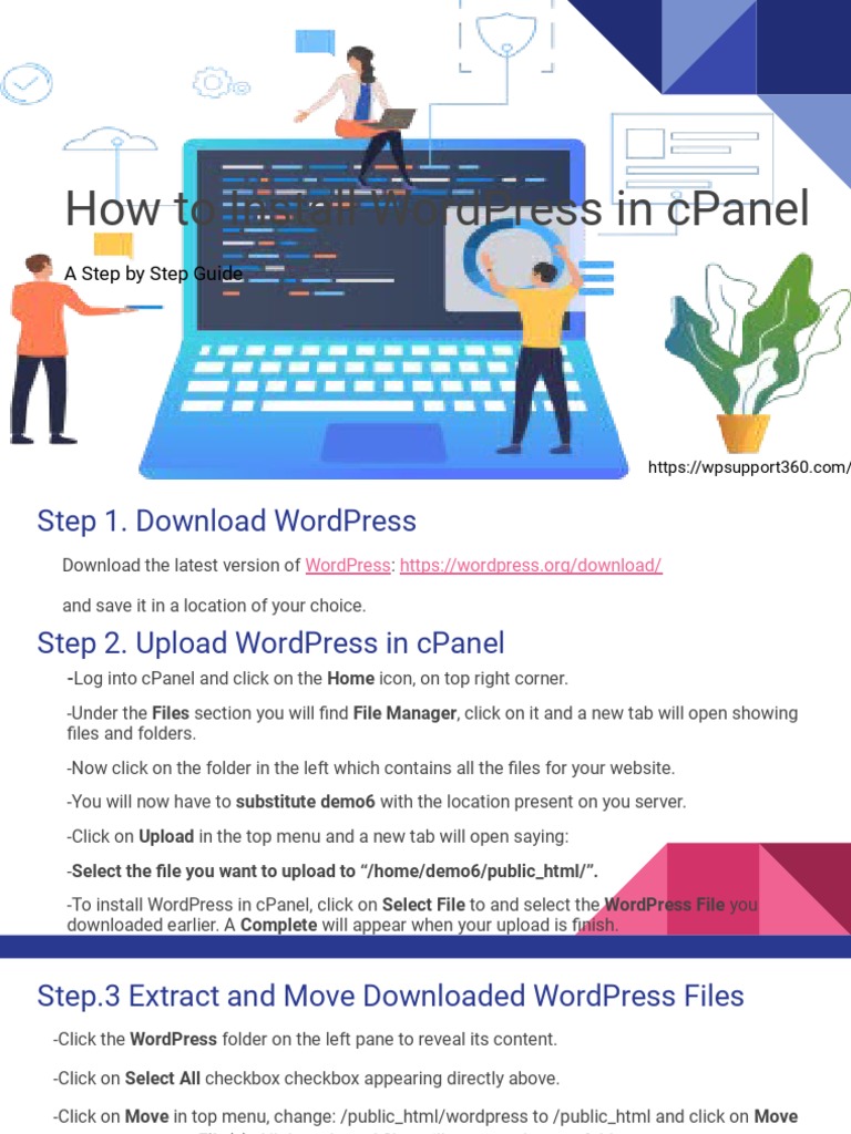 WordPress Installation in CPanel (Kuldeep) | PDF | Computers