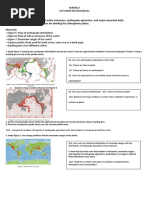 Science 10 Quarter 1 Module 1 Volcanoes Earthquakes and Mountain Ranges ...
