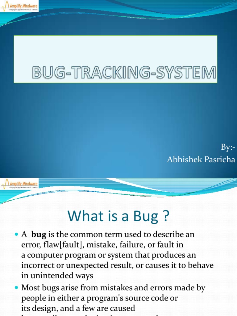 By Abhishek Pasricha Pdf Software Bug Software Engineering