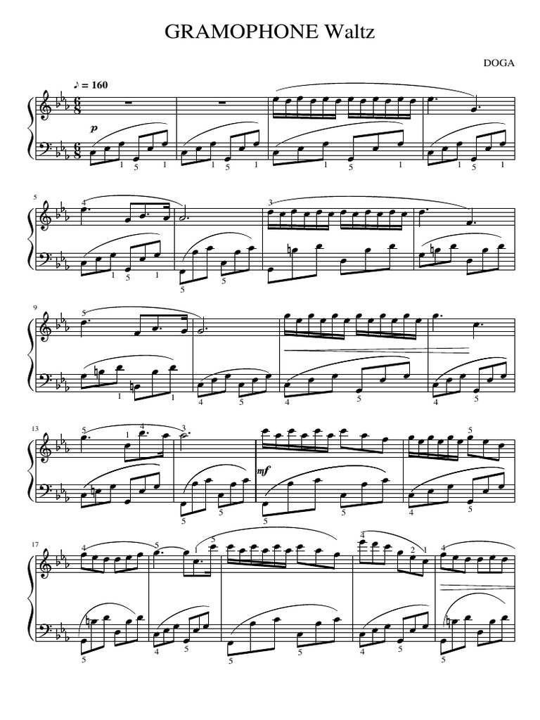 Gramophone Waltz Doga | PDF