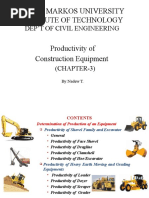 Construction Plant and Equipment | PDF | Loader (Equipment) | Civil Engineering