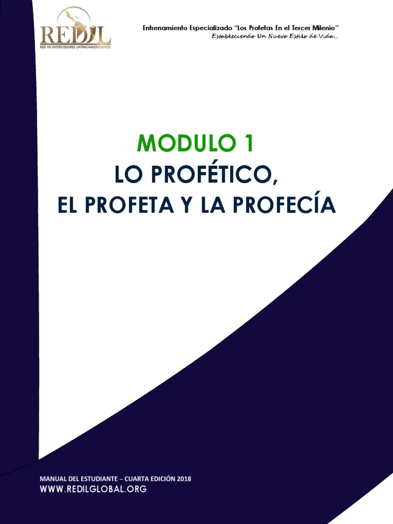 Lo Profético, el Profeta y la Profecía: Una Introducción al Ministerio ...
