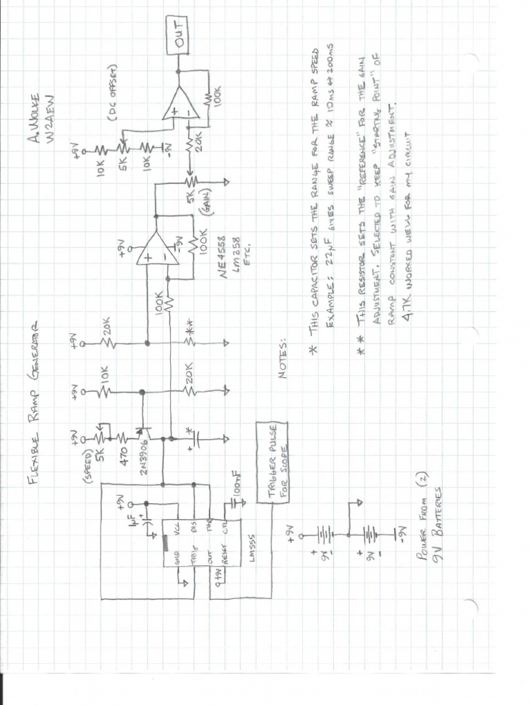 Flexible Ramp Generator 555 | PDF