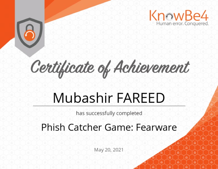Mubashir FAREED: Phish Catcher Game: Fearware | PDF