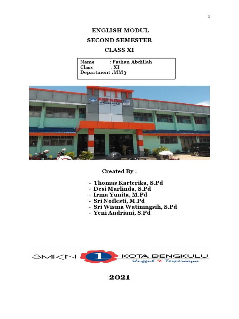 Modul English 21 | PDF | Seni & Disiplin Bahasa | Kajian Bahasa Asing