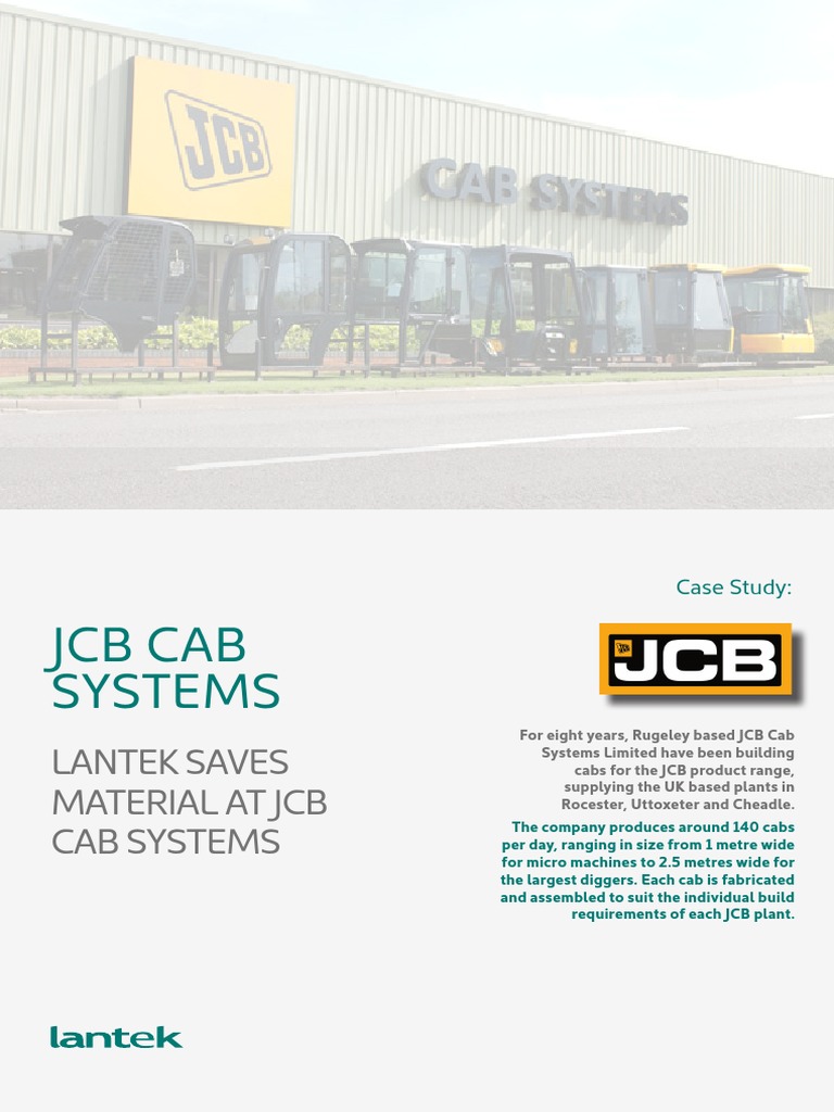 Case Study - JCB Cab Systems (En) | PDF | Computer Aided Design | Software