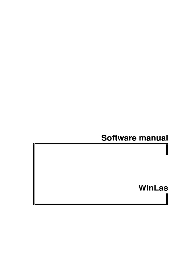 Software Manual | PDF | Menu (Computing) | Computer Keyboard