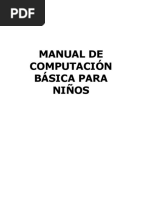 Computación - Primaria 1º - Práctica 1 | PDF