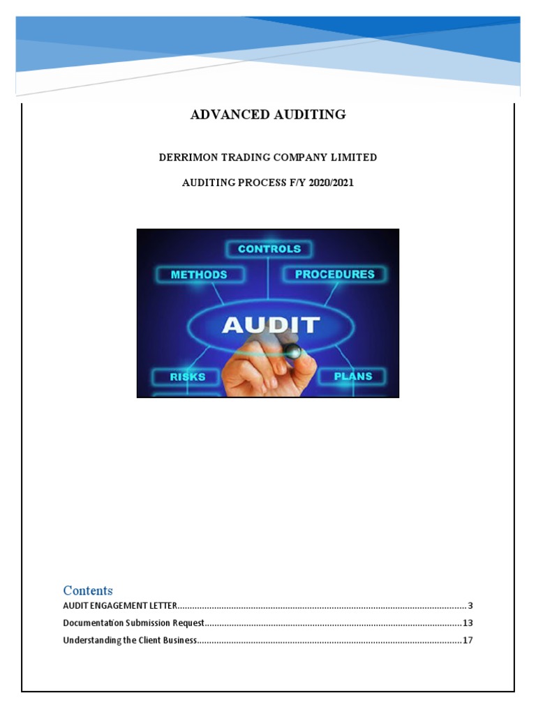 Audit Group Project FINAL | PDF | Financial Audit | Internal Control