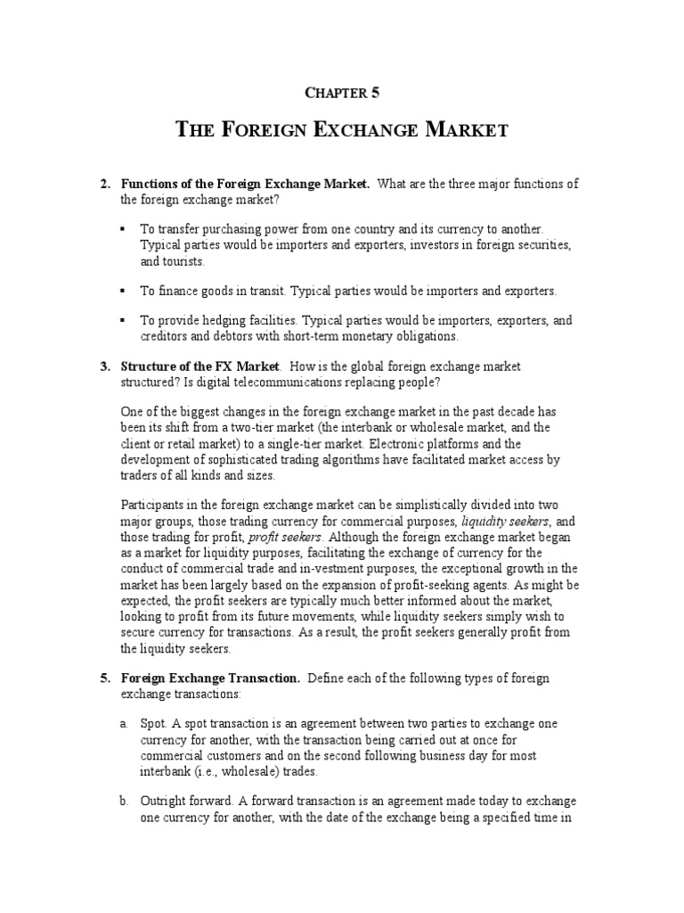 Week 2 Tutorial Questions | PDF | Foreign Exchange Market | Renminbi