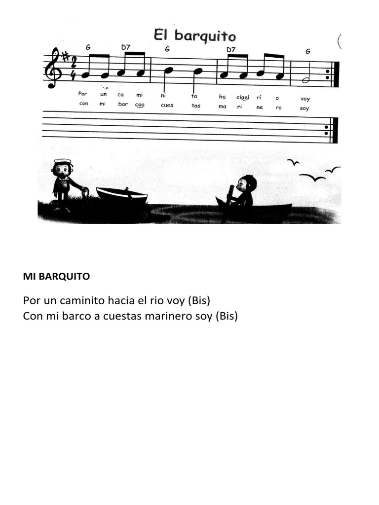 Mi Barquito | PDF