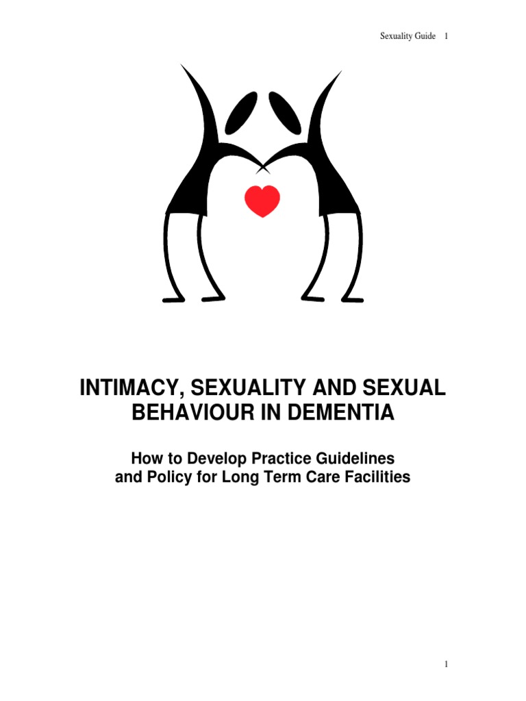 Intimacy Sexuality And Sexual Behaviour In Dementia Pdf