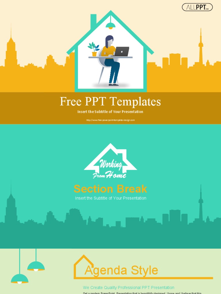 Free PPT Templates: Insert The Subtitle of Your Presentation | PDF ...