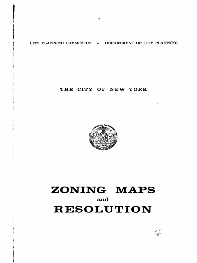 1961 NYC Zoning Code | PDF