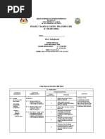 Borang c7 - Laporan Harian RMT | PDF