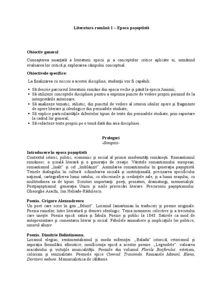 Fisa Disciplinei | PDF